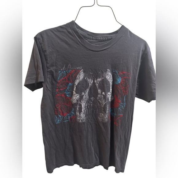deftones | Tops | Deftones Skulls Roses Tshirt Size Size Medium | Poshmark